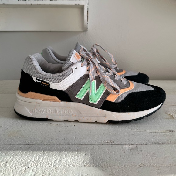 New Balance | Shoes | Womens New Balance 997h Athletic Shoe Black Grey Mint Sz 7 | Poshmark